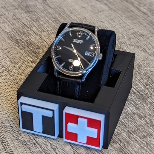 ⌚ Tissot Tribute Watch Display・ STL File for 3D printing・Cults