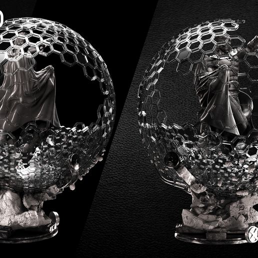 🗿 Wicked Marvel Magneto Sculpture: Tested and ready for 3d printing・ 3D ...