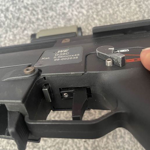 🔫 C.I G36 Binary Trigger Replacement Kit・Free STL File for 3D printing ...