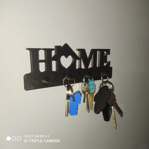 Archivo STL porta-llaves diseño casa 🗝️ ・Diseño para descargar y ...