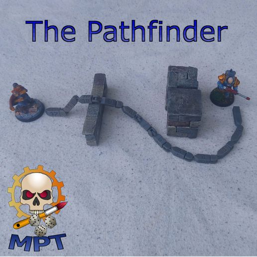 📏 The Pathfinder - 3D Movement Measuring Chain・Free STL File for 3D ...