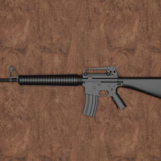 🔫 M4 assault rifle・Free STL File for ・Cults