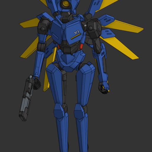 👾 Ultrakill v1 buildable model kit figure・Free 3D File for 3D printing ...