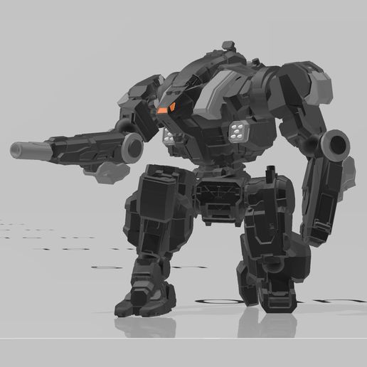 🪖 American Mecha Hitman IIC・Free 3D File for 3D printing・Cults
