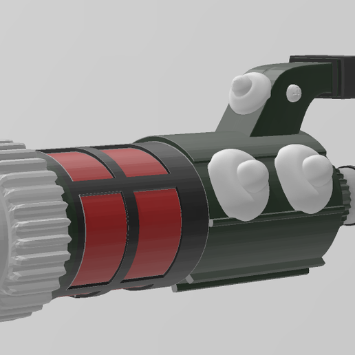 🩺 Doctor Who Cyberman gun - Earthshock・ STL File for 3D printing・Cults