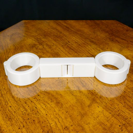 🔒 BDSM Self Locking No Escape Cuffs - Complete System Wrist Ankle Elbow ...