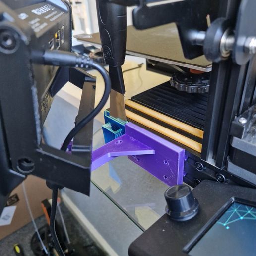 🛝 Creality Swivel Sonic Pad Mount Holder Bracket Ender 3・ STL File for ...