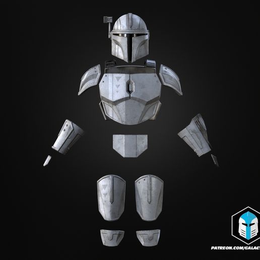 🪖 Mando Honor Helmet and Armor - 3D Print Files・ 3D File for 3D ...