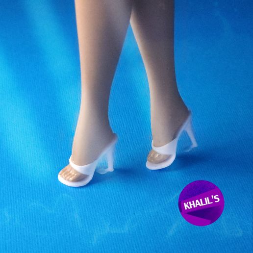 ⭐ BARBIE 1980s Super Star Standard Shoes + Mule Barbie, Barbie・ STL ...