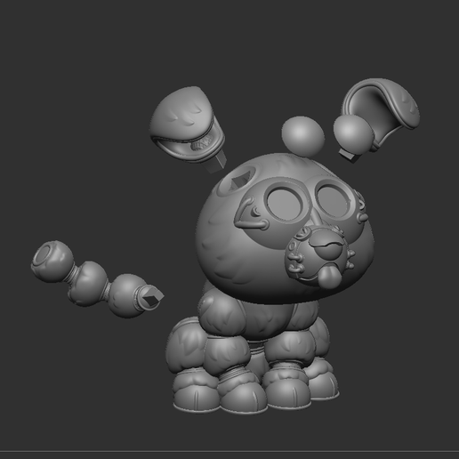 Free STL file Muffit the Daggit - Battlestar Galactica 🐕 ・Object to ...