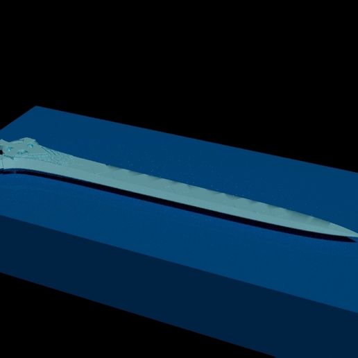 🗡️ artoria fgo excaliba sword・Free 3D File for 3D printing・Cults