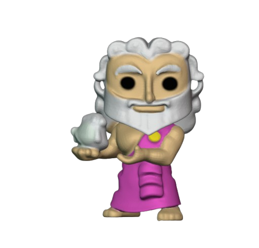 STL file Zeus Disney Funko Pop 🏛️ ・3D printer design to download・Cults
