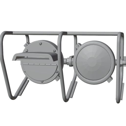 🪖 [ZM 1-35 & 1-48 scale] Headlights for the T55 tank (resin print)・ STL ...