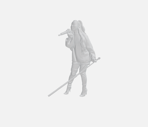 👤 Ariana Grande - Figure・ OBJ File for 3D printing・Cults