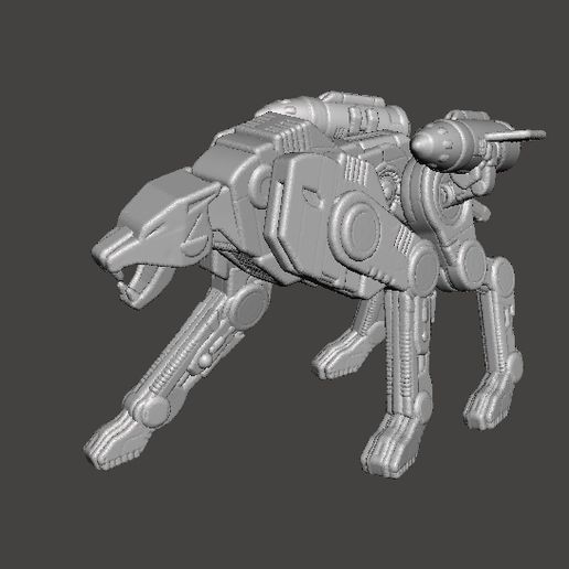 🤖 CYBER PANTHER MINIATURE MODEL SCIFI OR FANTASY GAMES RPG DND・ STL ...