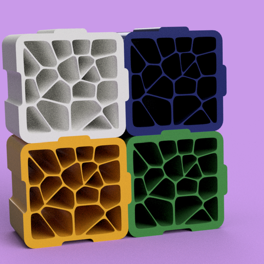STL file Modular shelf 🏢 ・Template to download and 3D print・Cults