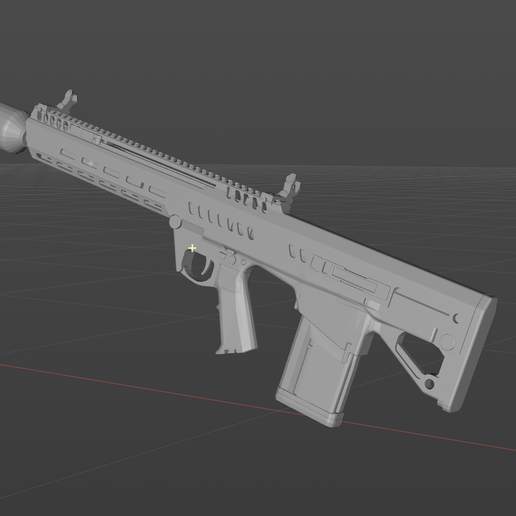 STL file American RM277 rifle digital model material 🗺️ ・3D printable ...