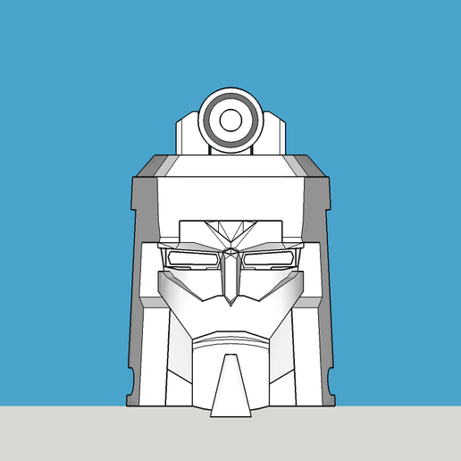 🤖 Titans Return Sweep Face for TR Scourge・Free STL File for ・Cults
