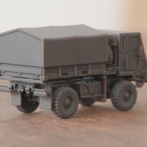 🚚 SAMIL 20 2-ton 4x4 South African Truck・ STL File for 3D printing・Cults
