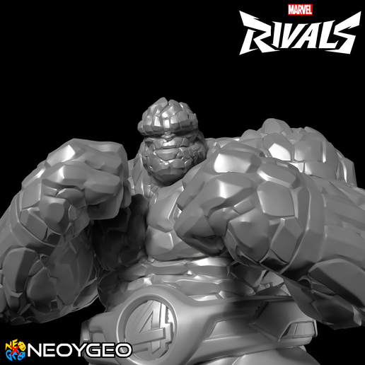 👧 THE THING - MARVEL RIVALS・ STL File for 3D printing・Cults