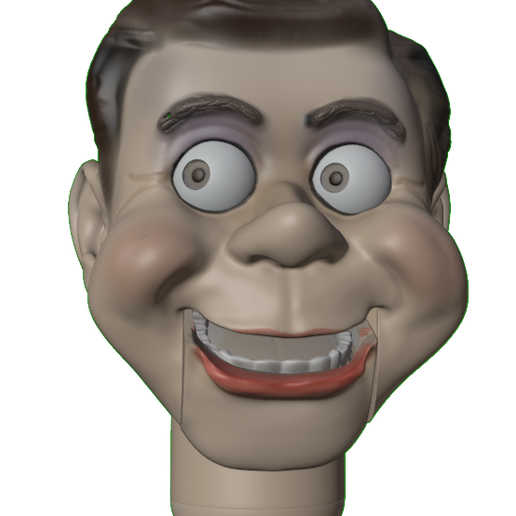 🗿 VENTRILOQUIST DUMMY-"TRADITIONAL CHEEKY"・ STL File for 3D printing・Cults