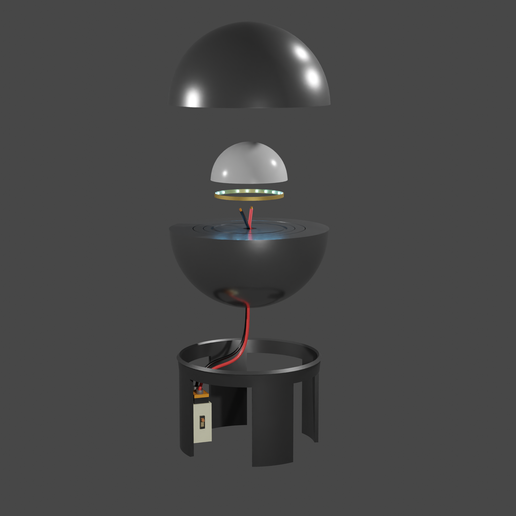 Free STL file Demon Core Lamp 🔦 ・3D printable object to download・Cults