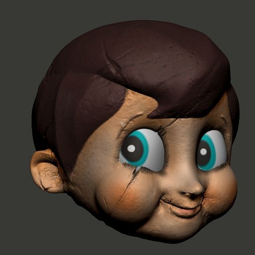 🧝 Creepy Elf on Shelf Evil Version Wearable Mask・ STL File for 3D ...