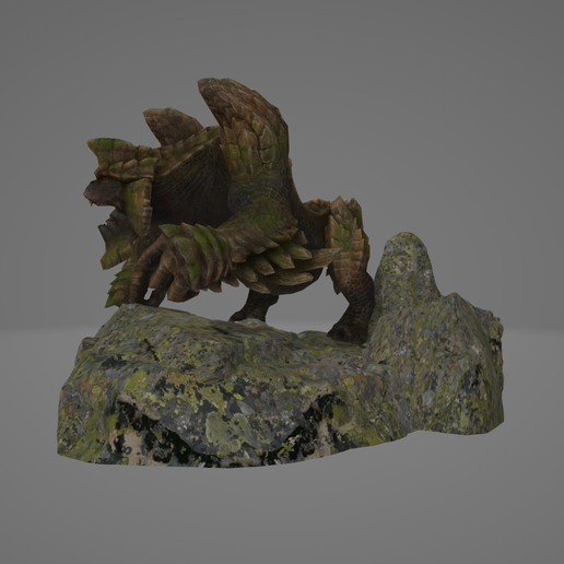 STL file MONSTER HUNTER GARANGOLM FIGURE 👹 (OBJ)・Model to download and ...