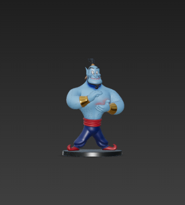 🪄 aladdin's genius・ STL File for 3D printing・Cults