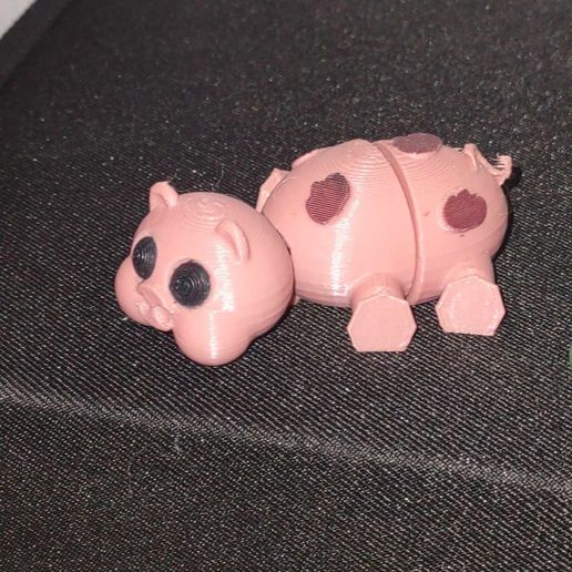 STL file Pig Flexi 🐖 ・3D printing template to download・Cults