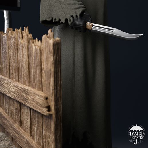 Ghostface Scream Diorama 🔪 | Horror Slasher 3D Printable Diorama (SLA ...