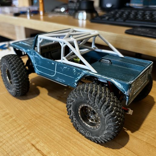 STL file SCX24 JEEP chassis and body 🚗 ・3D print object to download・Cults