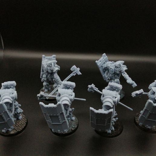 🟣 Domitar-Ferrum.Class Battle-automata. "Iron Circle.・3D Print with the ...