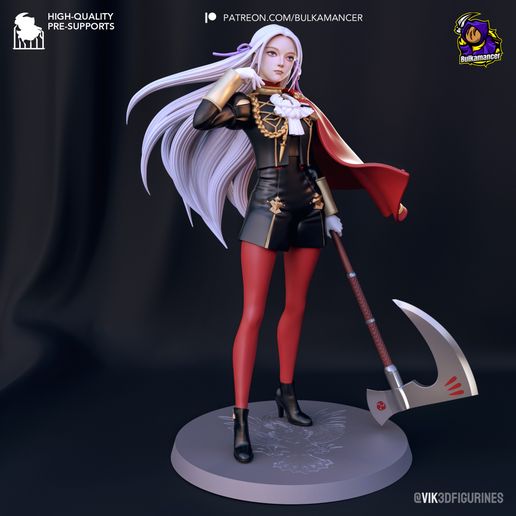 🧑‍🎓 Student Edelgard | Fire Emblem: Three Houses | 208mm・ 3D File for ...