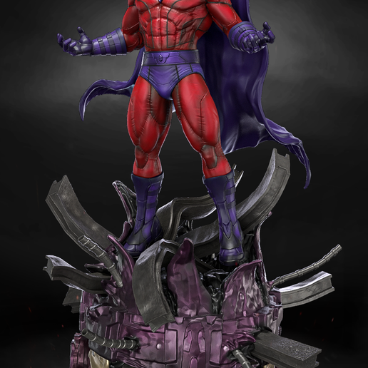 👾 Heroics - Magneto - 3D Print STL・ STL File for 3D printing・Cults