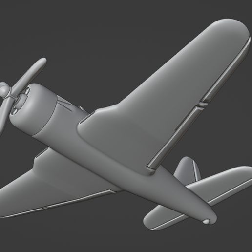 STL file Ryan FR-1 Fireball 1/200 ️ ・Model to download and 3D print・Cults