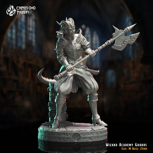🧝 Wizard Academy Guards・ 3D File for 3D printing・Cults