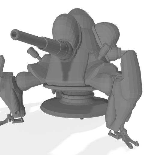 🐉 Warframe - Thumper・ STL File for 3D printing・Cults