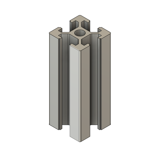 🧞‍♂️ ALUMINUM PROFILE 2020 T-SLOT : PF-2020T-1・ STL File for 3D ...