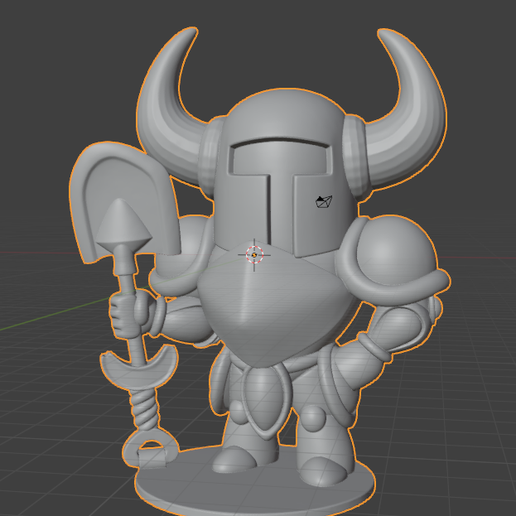 🎨 Shovel Knight・ STL File for 3D printing・Cults