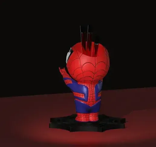 🖊️ Spider-Man Pen Holder・ 3MF File for 3D printing・Cults
