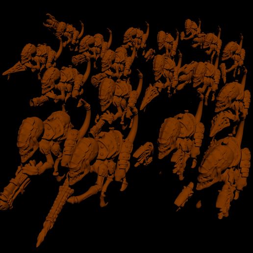 🛰 Retro Shooter Space Bugs V2・Free STL File for 3D printing・Cults