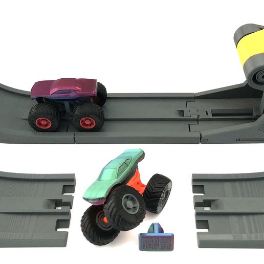 👹 MONSTER TRUCK LAUNCHER SET (Launcher + Monster Truck + Path + 3 ...