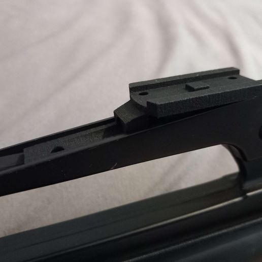 🔫 Aimpoint Micro AR15 carry handle adapter・Free STL File for 3D ...