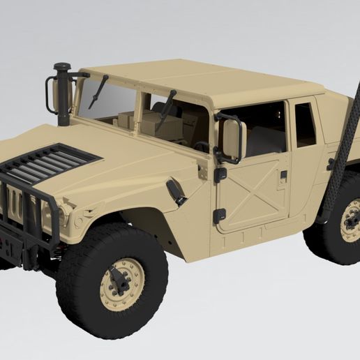 🚁 Hummer / Humvee Short body conversion kit by AN3DRC・ 3D File for 3D ...