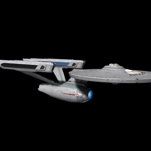 🖖 Constitution Refit・ STL File for 3D printing・Cults