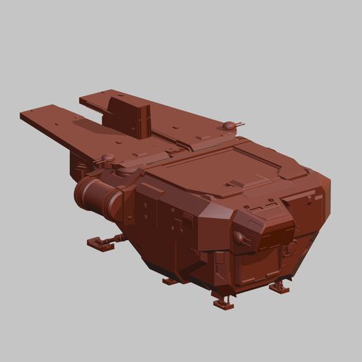 STL file Imperial Drop Ship 💧 (OBJ)・Model to download and 3D print・Cults