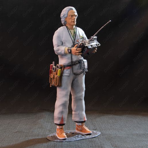 🩺 Doc Brown BTTF 1/8 23cm・ 3D File for 3D printing・Cults