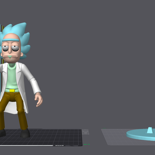 🧸 Rick Sanchez Galactic Wreck Edition AMS Ready・ 3MF File for 3D ...