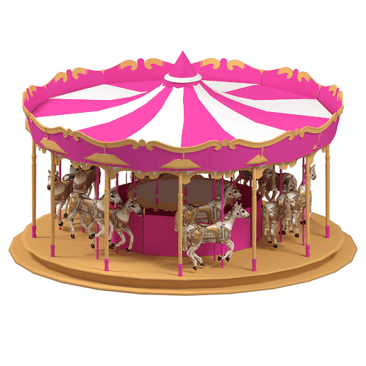 3D file Carousel 🎠 ・3D printable model to download・Cults